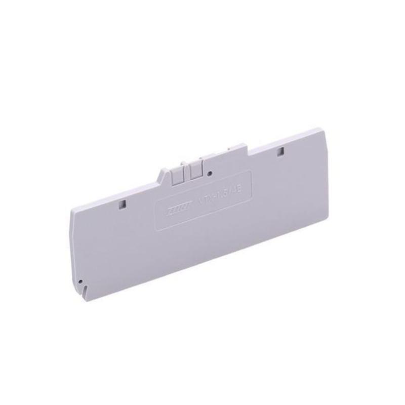 東洋技研 レール取付型 VTX-2.5/4・VTX-2.5/4-PE用アクセサリー 側板 通電部絶縁用 1袋10個入 VTX-2.5/4E-10P●入数(個):10<br>●側板種別:E/通電部絶縁用<br>●材質:...