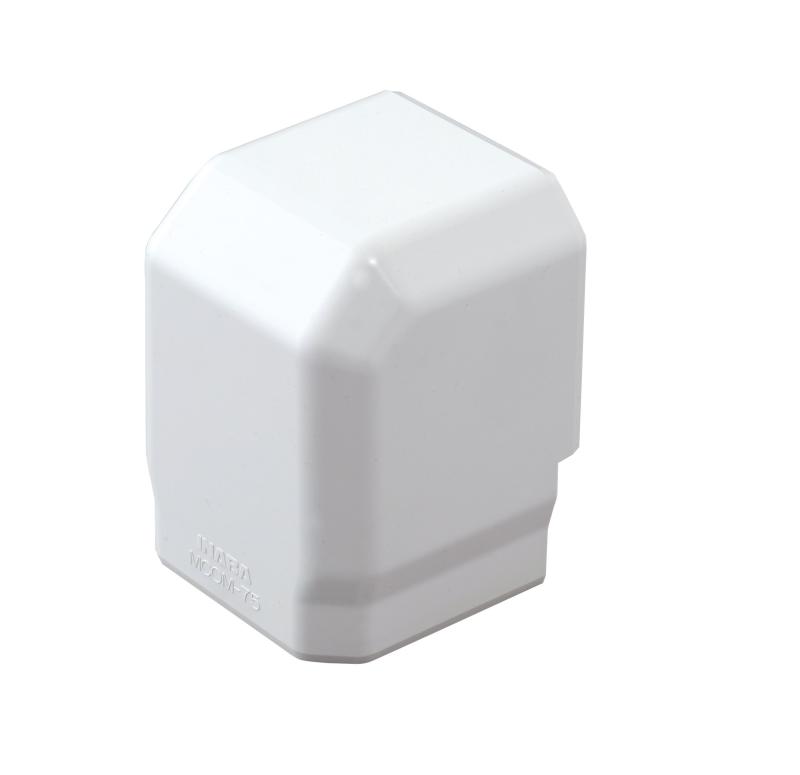 因幡電工 【MCOM】 配管化粧カバー 一般用 立面アウトミニコーナー 立面外曲り90°