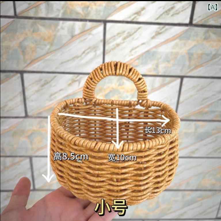 キッチン 用品 籐 ハンギングバスケット 洗濯 織物 用品 壁掛け 生姜と ニンニク キャビネット 壁掛け 収納 バスケットポータブルキッチンフラワーバスケットブランド: WILLインポートするかどうか: いいえ材料: 他の適用範囲: フル...