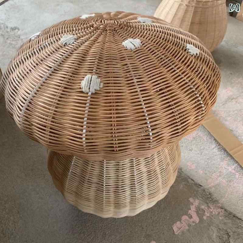 韓 風 ins 手作り 藤 編 キノコ 収納 かご 赤ちゃん 玩具 装飾 収納 かご 撮影 道具 汚れ かごブランド: その他輸入するかどうか: いいえ材料: 籐/ストロー適用範囲: キルト,下着,CD,リモコン,文房具,果物,野菜,薬,ス...