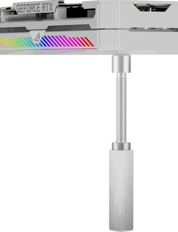 GPUサポート グラフィックボード スタンド ブラケット ビデオカード たるみ防止 ホルダー【アルミニウム金属素材】プラスチック材料と比較して経年変化を避けることができ、強力なため長期的に使用できます。【ネジ調整設計】グラフィックス カード...