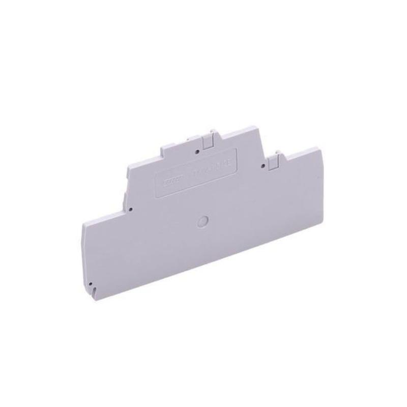 東洋技研 レール取付型 VTXW-1.5/2・VTXW-1.5/2PE用アクセサリー 側板 通電部絶縁用 1袋10個入 VTXW-1.5/2E-10P●入数(個):10<br>●側板種別:E/通電部絶縁用<br>●材...