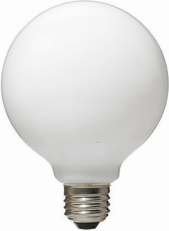 ヤザワコーポレーション ボール電球 100W形 径95mm ホワイト GW100V90W95サイズ(約):幅95×奥行95×高さ127mm本体重量(約):53g口金:E26定格電圧:100V、消費電力:90W定格寿命:2000時間