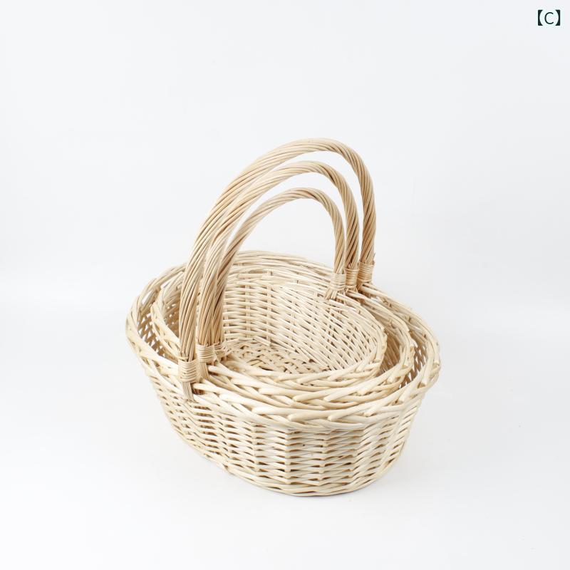 柳の フルーツ バスケット 収納 バスケット 手作り 籐 フルーツバスケットフルーツギフトバスケット 野菜 バスケットポータブルバスケットフラワーバスケット 工場ブランド: イーカイ輸入するかどうか: いいえ材料: 籐/わら適用範囲: フル...