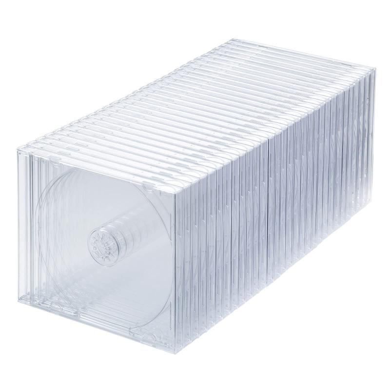 サンワサプライ(Sanwa Supply) Blu-ray・DVD・CDケース(10枚セット・ブラック) FCD-PN10BKN