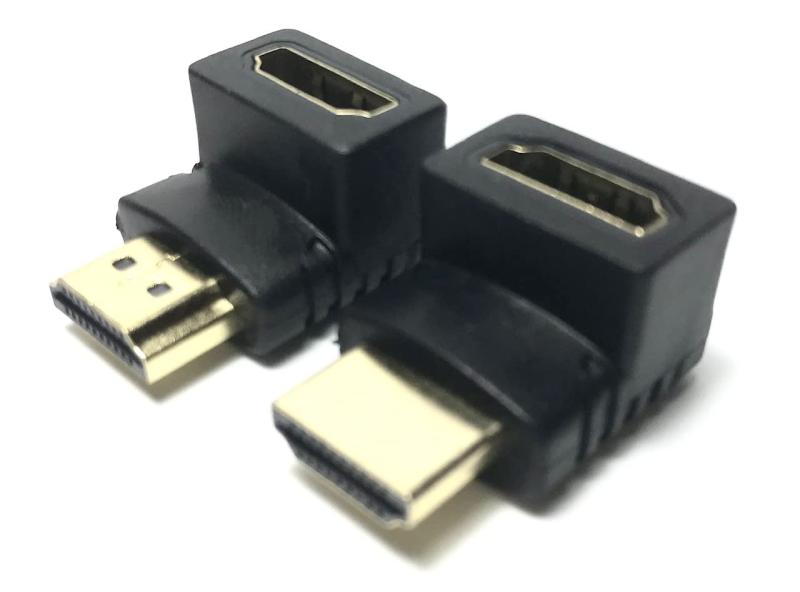 Access HDMI L字 アダプタ HDMI変換アダプター 90度+270度 角度変更 4K解像度 HDR対応 2個セット HDMI オス メス HDMI延長アダプタ AV104-UDL2P【4K解像度＆HDMI 2.0規格】HDMI ...