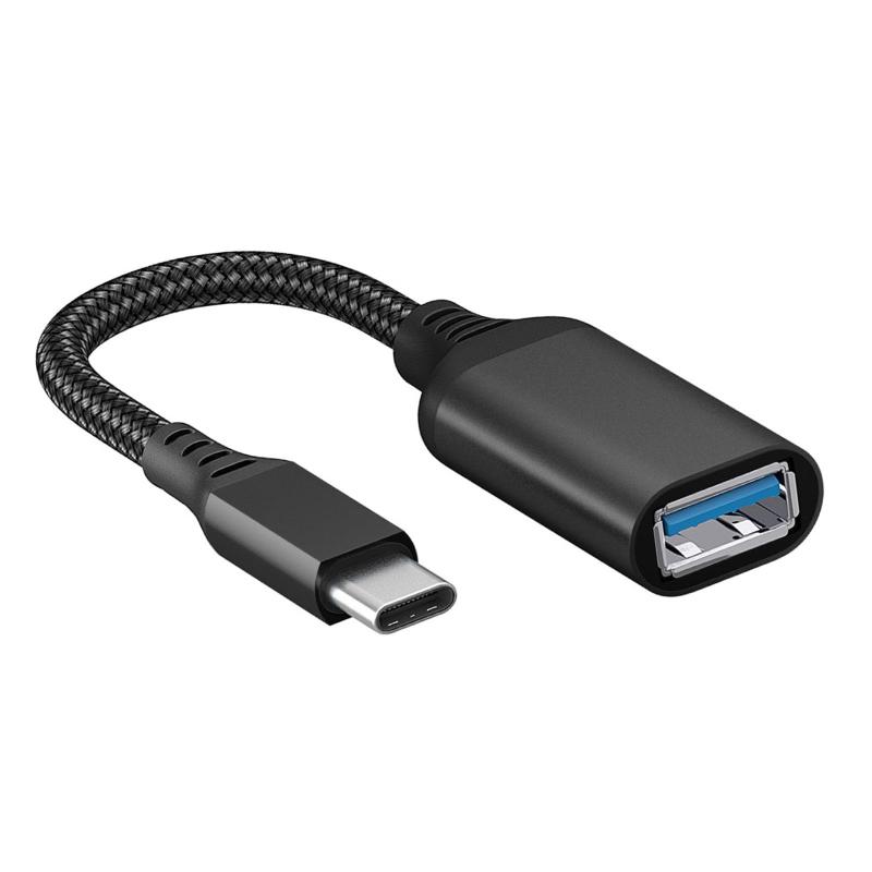 [LUYING] OTGアダプタ type-c変換usb 3.0アダプタ 20CM 5gbps高速転送 耐久性 ノートパソコン/タブレット/スマートフォン用 ブラック 1本入り【商品内容】USBタイプC(オス)からUSBタイプA(メス)へ変...