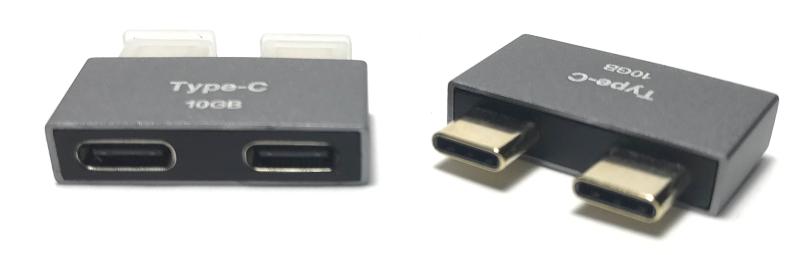 Access 【 10Gbps 】USB延長コネクタ Type-C用 2 オス - 2 メス 10Gbps 3.2 Gen2 延長アダプタ 金メッキ EC113USB3.1Gen2(10Gbps) 2 オス - 2 メス 延長アダプタ、金メ...