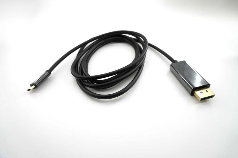 USB C to DP ケーブル[8K@60Hz 4K@144HzUHD ビデオ出力] 変換アダプタ Thunderbolt 3/4 Phone 15 Pro/Max, MacBook Pro2023 と互換性があります。1.8M