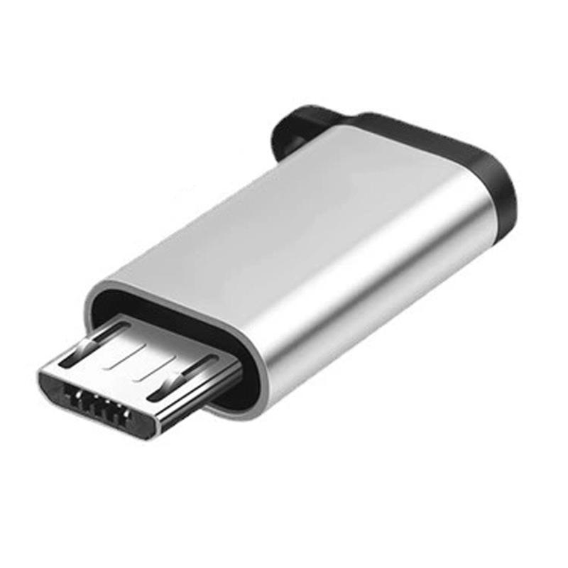 FamGift USB-C to Micro-USB変換USB C to Micro USB変換コネクタ 急速充電 とデータ同期 X-peria/Ga-laxy/Nexus などデバイス（ストラップなし）【コンパクト】アルミ合金を採用し、優...