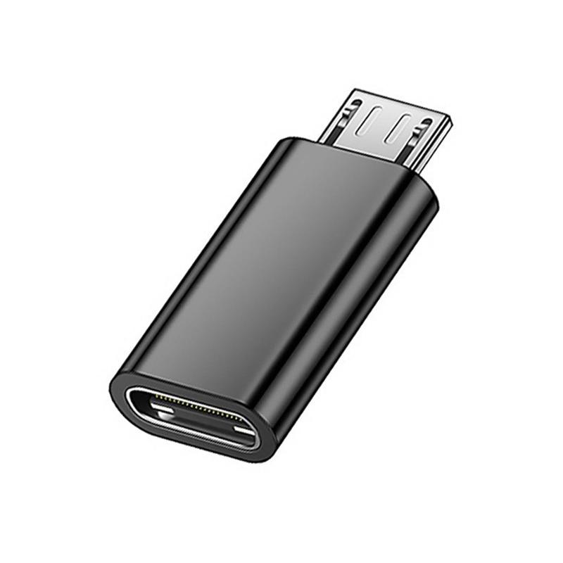 Akkerds USB-C to Micro-USB変換アダプター アルミニウム合金アダプター USB 3.0アダプター 充電可能伝送 軽量携帯【製品内容】USB-C to Micro-USB変換はブラック1個入りに適している。【データ転送...