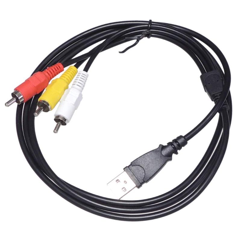 KAUMO USB RCA 変換 AVケーブル 1.5mケーブル長: 1.5m