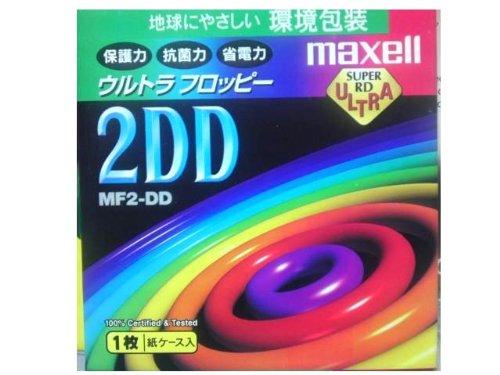 日立マクセル ワープロ用 2DD Super RD ウルトラ アンフォーマット 3.5型 フロッピーディスク 1枚 紙ケース入 地球にやさしい環境包装3.5型　フロッピーディスク 2DD 1枚入ワープロなどで使える 2DD　アンフォーマット...