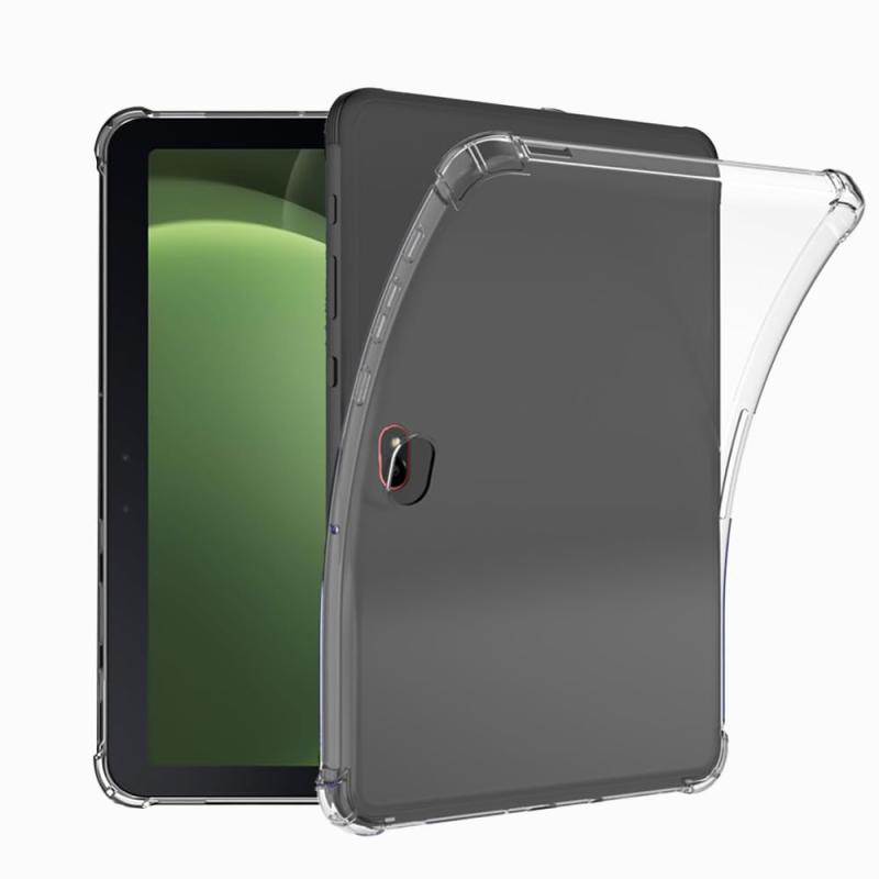 For Galaxy Tab Active5 Pro/Galaxy Tab Active4 Pro ケースカバー 【SUNZHXIN】エアバッグスマートフラットハウジング落下防止全面保護ハウジング引っかき傷防止黄変防止指紋携帯防止（クリア）...