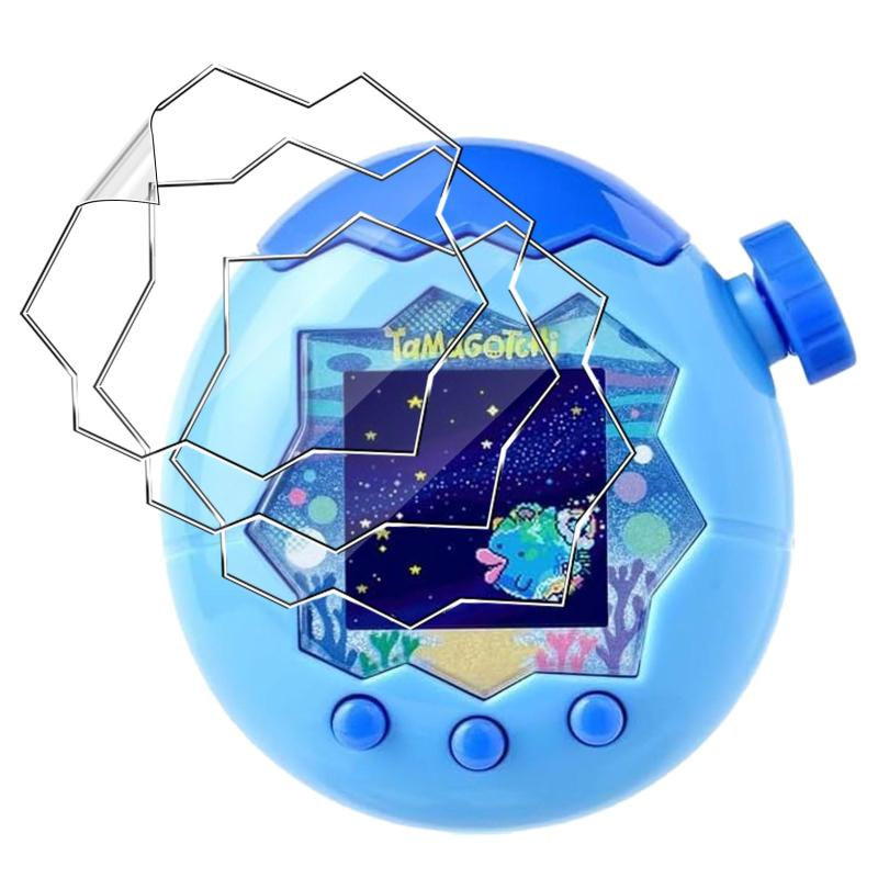 【3枚セット】For Tamagotchi Paradise フィルム TPU素材 たまごっちパラダイス 保護フィルム 超薄 弾力性 高感度タッチ 高透過率 指紋防止 Greerass 耐衝撃 気泡防止 撥水撥油 貼り付け簡単 超薄飛散【対...
