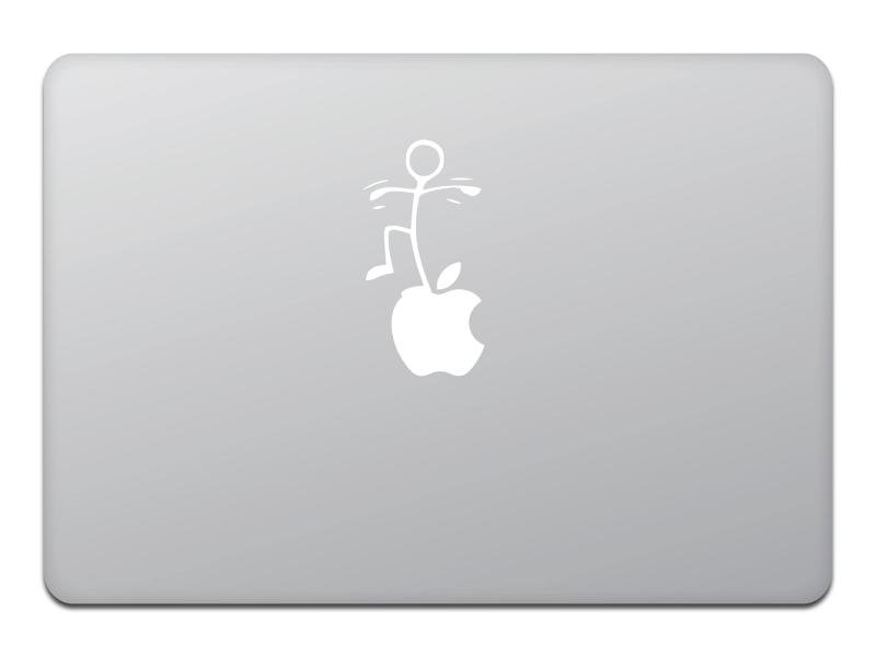 カインドストア MacBook Air/Pro マックブック ステッカー シール 人 バランス M447X