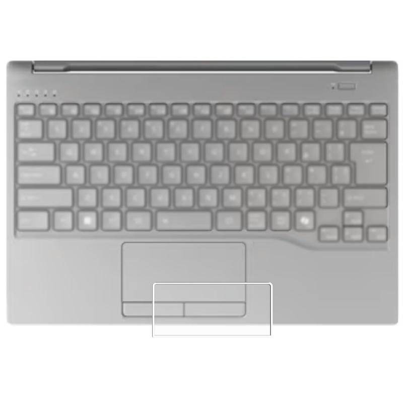ClearView Fujitsu FMV LIFEBOOK UH90/J3 UH-X/J3 WU2/J3 WU4/J3 WU5/J3 2024年10月モデル用 タッチパッド専用保護フィルム 気泡レス 日本製