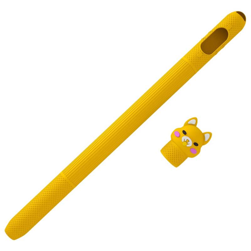 AWINNER Apple pencil ケース 落下 傷つけ防止 apple ペンシル カバー シリコン製 充電時キャップの紛失を防ぐ apple pencil ホルダー 全面保護 iPad Pro 12.9 / 9.7 pencil カ...