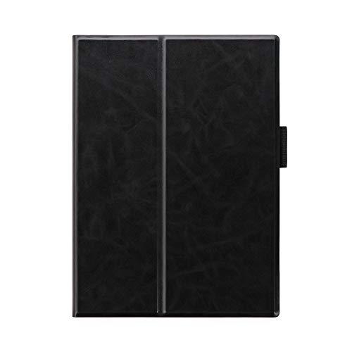 iPadAir2020/iPadPro2018 薄型PUレザーフラップケース ブラック LP-ITAM20PLABK対応機種:iPadAir2020/iPadPro2018