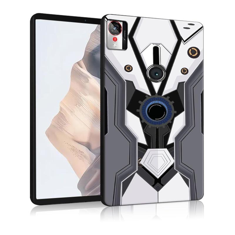 For ZTE nubia Pad Pro ケース カバー YANMONGI 背面ケース スリム 傷つけ防止 保護バンパー 超軽量 上質TPU シンプル 衝撃吸収 着脱簡単 薄 カバー（ホワイト）【対応機種】ZTE nubia Pad Pr...