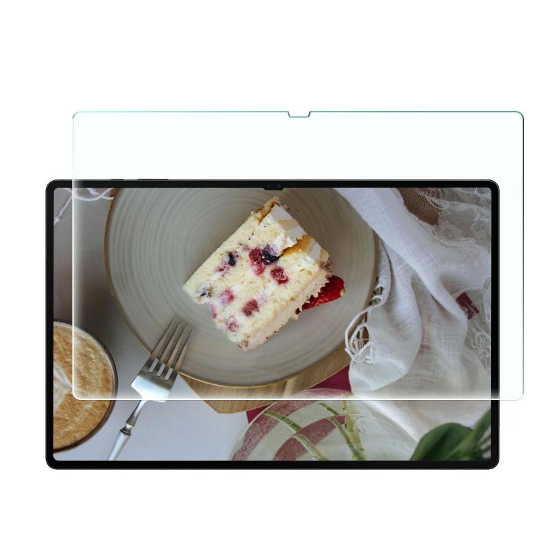 RuiMi For Galaxy Tab S9 Plus 12.4インチ ガラスフィルム 日本旭硝子素材製 高透過 硬度9H 指紋防止 気泡防止 強化ガラス For Galaxy Tab S9 Plus 12.4インチ 透明 保護フィルム ...