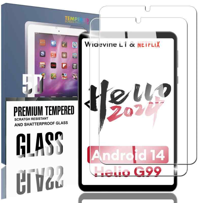 zbseeky For Headwolf Fpad5/Fpad5 Pro 8.4インチ ガラスフィルム Headwolf Fpad 5/Fpad 5 Pro 用 フィルム 【2枚セット 日本旭硝子素材製】 強化ガラス 気泡防止 指紋防止 飛...