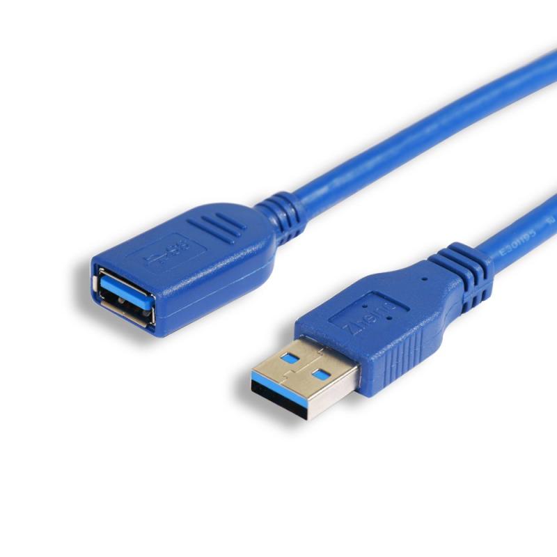 Zheino USB 3.0延長ケーブル タイプオスA・オス - A・メスUSB 3.0延長ケーブル タイプオスAータイプAメス：USB3.0コネクタの周辺機器はパソコンやプリンター、カードリーダーなどの機器のケーブルを延長して接続するケー...