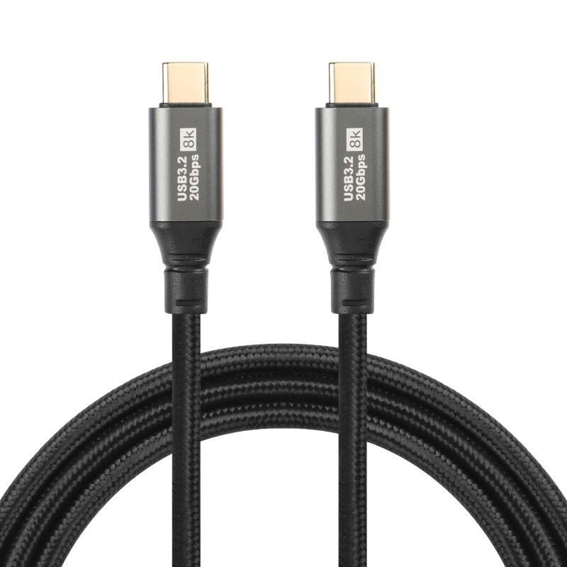 SinLoon USB Type-Cケーブル100W USB PD対応 USBgen3.2 20Gbデータ転送OTG VR イヤホン対応【PD 100W急速充電】最大5V/20A（最大100W）のデバイス要件に対応し、USB-Cポートからス...