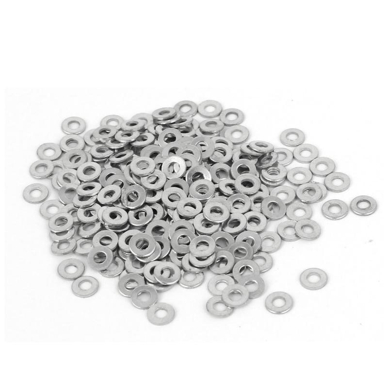 Easycargo 100pcs 平ワッシャーガスケットステンレス鋼304 Din125 Din 125Easycargo 100pcs M4平ワッシャーガスケットステンレス鋼304サイズ：M4材質：ステンレス鋼304スタイル：Din125