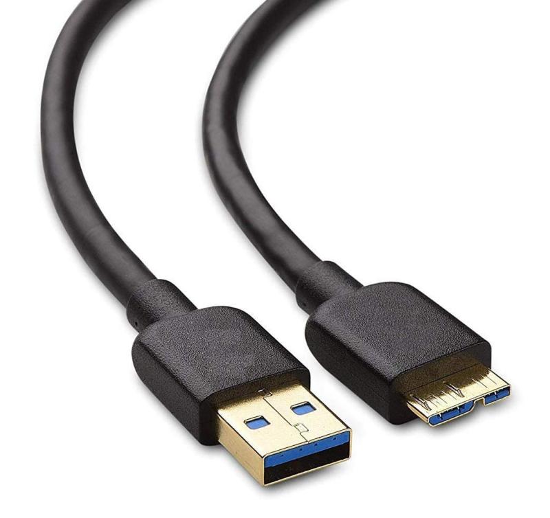 Access < 100cm > USB 3.0変換ケーブル タイプA オス-マイクロタイプB オス A-MicroB スーパースピードデータ5Gbps転送、同期充電ケーブル 1.0M USB18-100