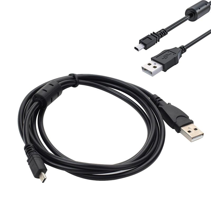 BRIIKPP 交換用カメラデータ線伝送路カメラ充電線【多機能データ充電ケーブル】この一眼レフカメラのデータ充電ケーブルは、カメラ内の画像をパソコンに転送するだけでなく、外部充電器によるカメラ電池の充電にも対応し、データ転送と充電を両立させ...