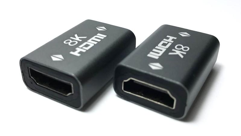 Access 【 2個セット 】HDMI 2.1 中継アダプタ 延長コネクター HDMIケーブル延長接続 Ultra High Speed HDMI 8K/4K/2K対応 AV88-2PA