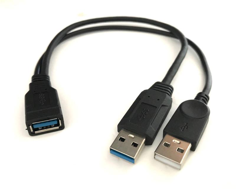 Access <30cm> USB3.0 データ転送+充電を使い分けられる二股(Y字) USBケーブル + マイクロファイバークロス付 USB2-3.0マイクロファイバークロス付きです。アクセスEダイレクト以外からのご購入はの適...