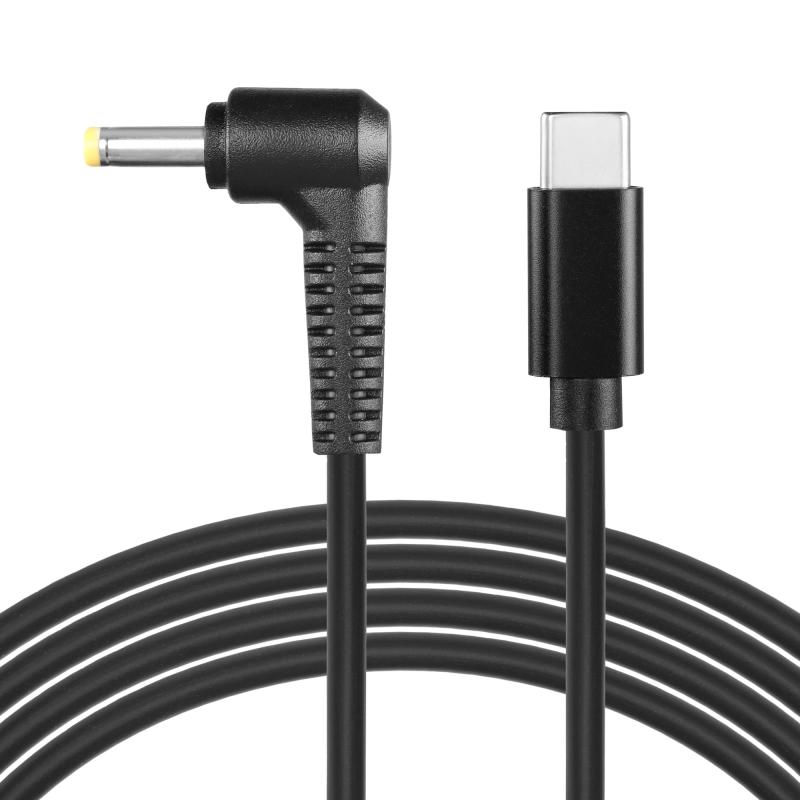 SinLoon 12V Type C-DC4.0 x 1.7mm電源ケーブル USB Cオス-DC4017オス延長充電ケーブル 12Vルーター、カメラ、TVボックス、デスクランプ、電動工具に対応 1.5M入力：USBタイプCオス、出力：DC...