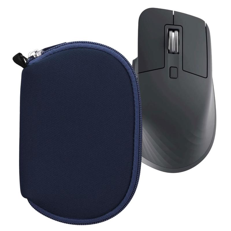 kwmobile マウスケース Logitech MX Master 3 / Master 3S / Master 2S対応 ケース - 無線マウス ジッパー付き ネオプレン ダークグレーぴったり: Logitech MX Master 3...