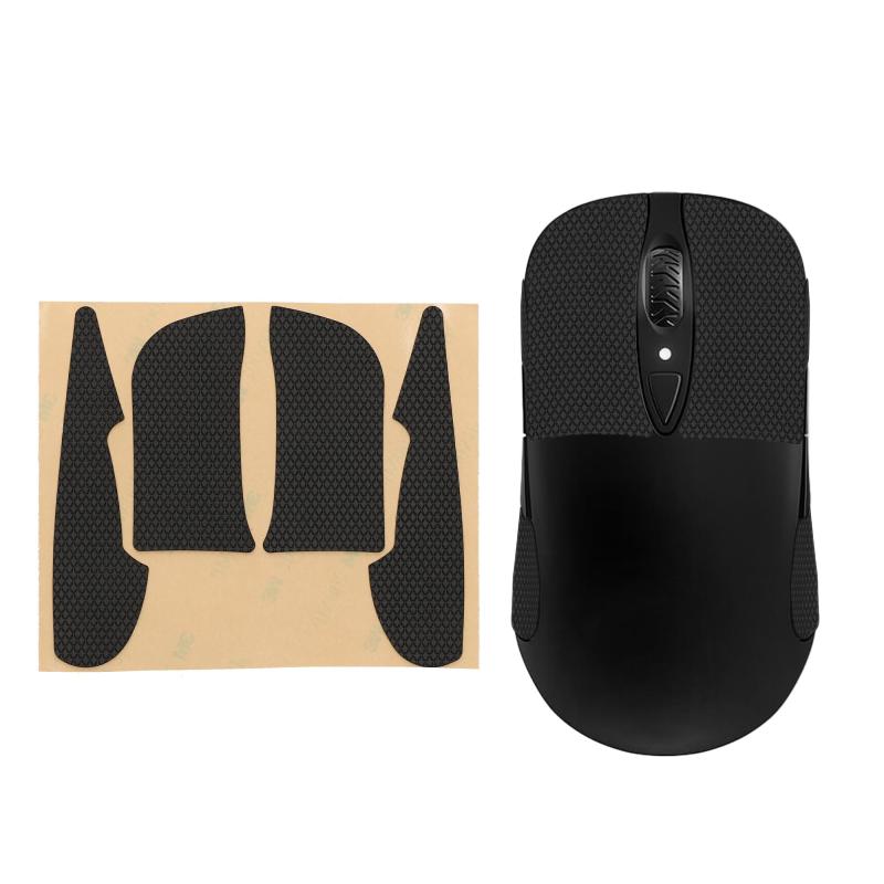 kwmobile マウスグリップ SteelSeries Sensei Ten/raw/xai対応 グリップテープ - 滑り止め カット済 厚さ0.5mm 黒色ぴったり: SteelSeries Sensei Ten / raw / xai...