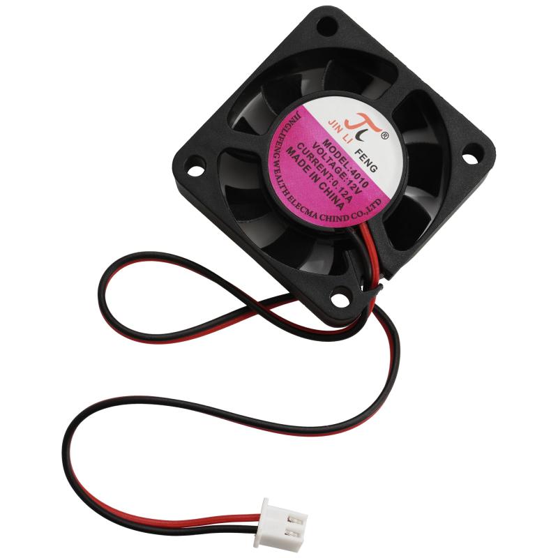 Kaito Denshi(海渡電子) DCファン 冷却 ケース 12V 0.15A 40mm x 40mm 6500RPM 厚さ10mm 2ピン定格電圧：DC12V／定格電流：0.15A回転速度：6500RPM本体：4x4x1cmケーブル長...