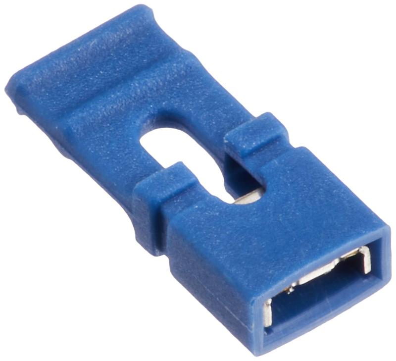 Bullet ジャンパーピン(小) 取手付き JP04M/BやHDD等用ジャンパーピン2mmピッチ端子用マザーボード、HDD等に使用可能。カラー：青寸法：2.00mmピッチ10個入り取手付