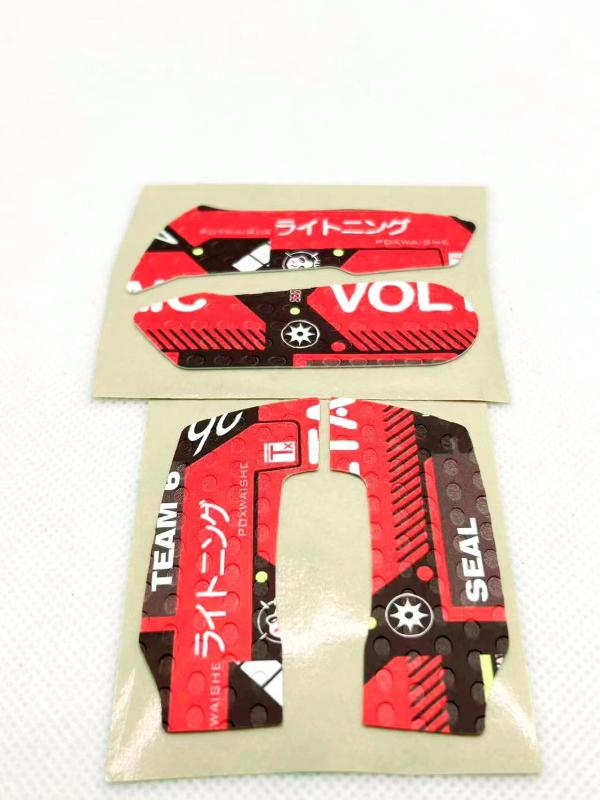 LZYDD マウス 滑り止めテープ 伸縮性 洗練されたサイドグリップ/防汗ペースト ROCCAT Kone AIMO ゲーミングマウス用 (滑り止めテープレッド)ROCCAT Kone AIMOゲーミングマウス用に特別に設計されています。滑...