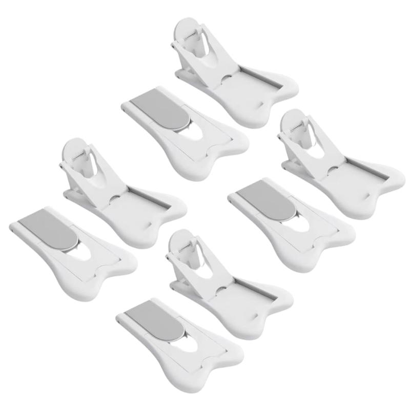 MaT store 窓ストッパー ベビーガード ロック 窓 引き戸 赤ちゃん ペット いたずら防止 8個セット【ワンタッチ式】窓ストッパーはワンタッチ式で、簡単に窓や引き戸を固定できます。赤ちゃんやペットのいたずら防止に最適です。窓を開けた...