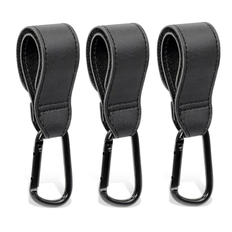 Natiform ベビーカー フック カラビナ 3個セット 耐荷重3kg 荷物 ベビーカーアクセサリー グッズ マジックテープ付き【商品仕様】19×3.1cmの3枚。耐荷重:3kg【原材料】ポリエステル製ベルクロ＋アルミ製バックル，アルミニ...