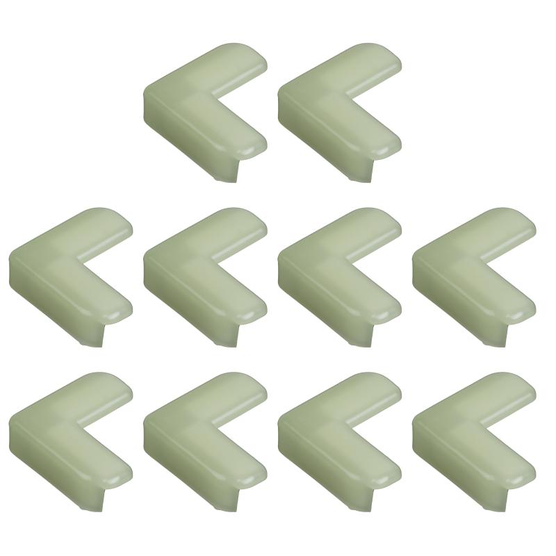 prendre コーナーガード 蓄光 光る 10個セット L字 角 発光 テーブル 保護 屋内 ソフト カット済 カット不要 目印 子供 怪我防止 便利グッズ キッズ ベビー用品 介護 PR-LCORNECHI蓄光式のコーナーガードで光を蓄...