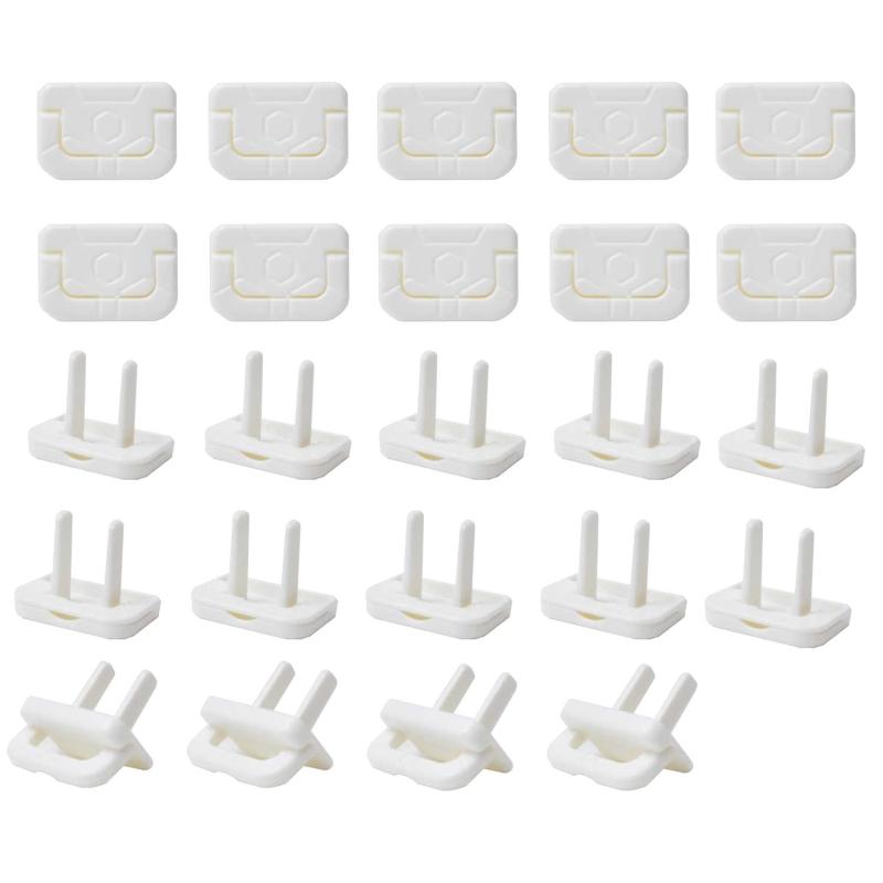 コンセントカバー トラッキング防止 (ホワイト/24個セット) コンセント カバー ほこり防止 コンセントキャップ プラグ安全カバー 感電防止 セーフティーカバー 【5GOSTORE】