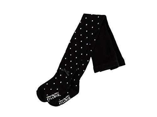 Filloie フィロワ ベビー・子供用 タイツ ピンドット柄 グログランリボン付き 88-185-150-005