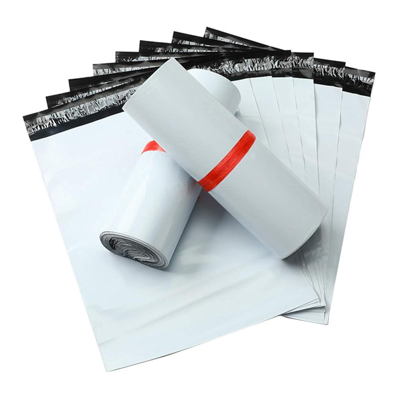 宅配ビニール袋 A3 宅配ポリ袋 A3 梱包材 アリアケ梱包 強力テープ付き LDPE材質 幅34×長さ46＋フタ4cm 厚さ80ミクロン軽量 破れない 耐久性 耐水性 宅配袋A3