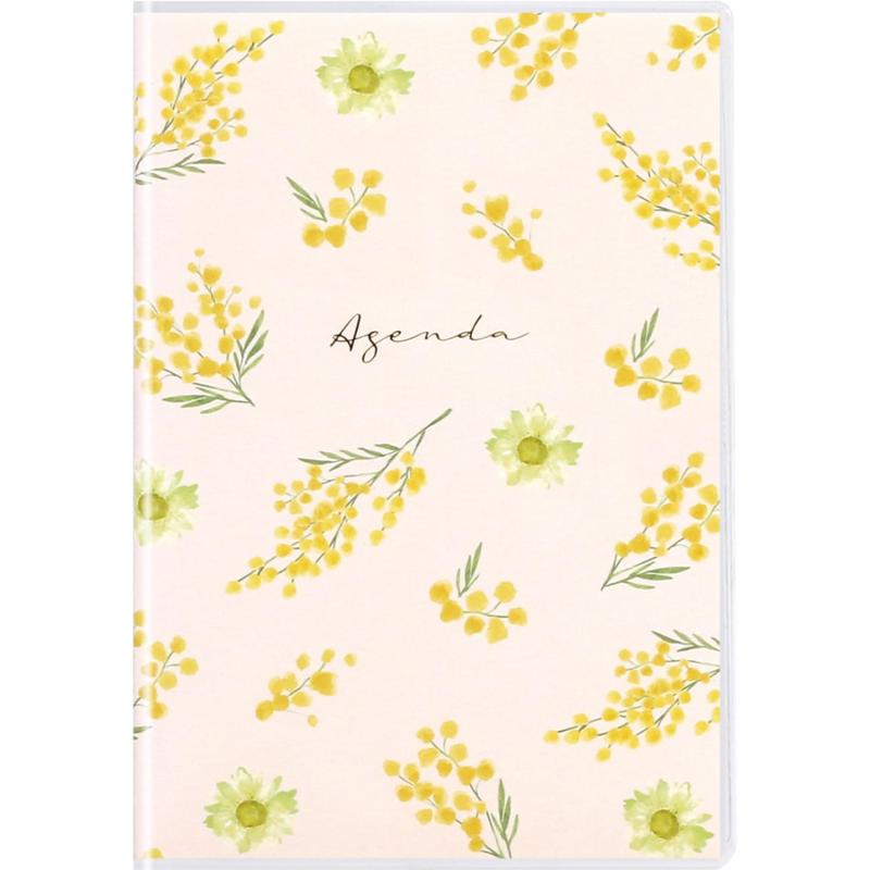 ラボクリップ 手帳 2025年 A6 マンスリー ナディーヌ