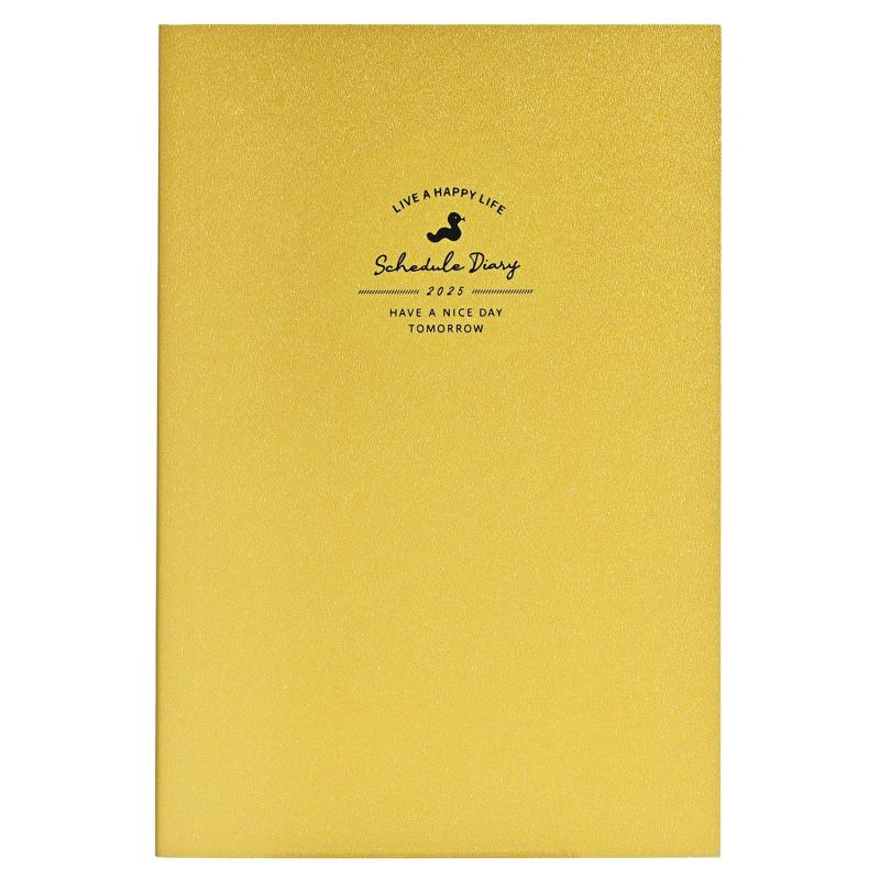 クツワ 手帳 スケジュールノート 2025年 A5 マンスリー