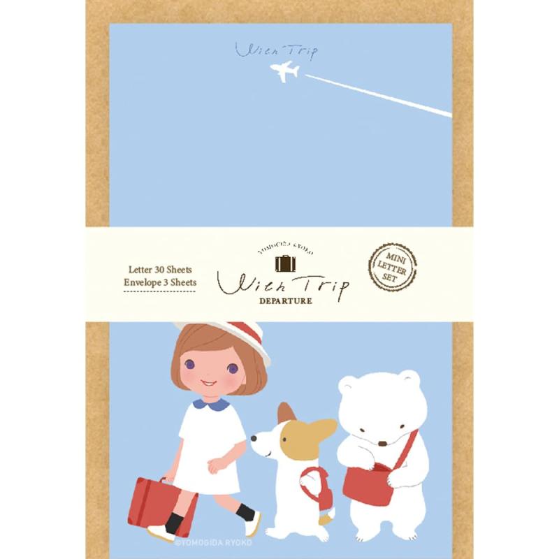 古川紙工 レターセット ミニ with trip
