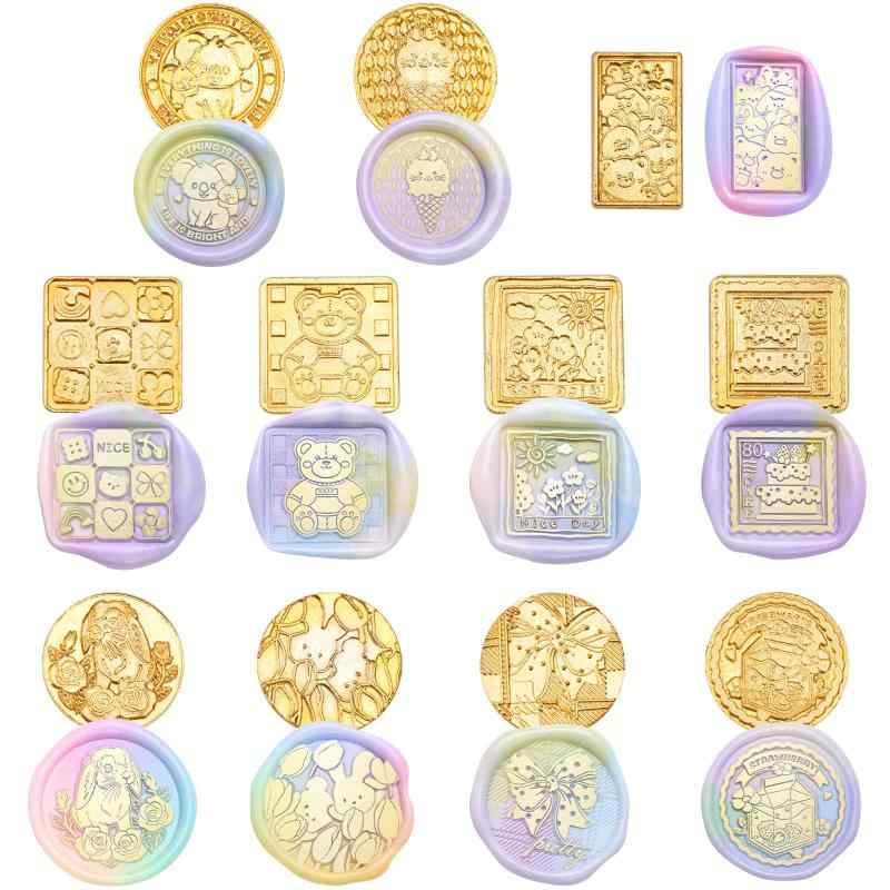 ANZOBEN シーリングスタンプ ヘッドセット シーリングワックス
