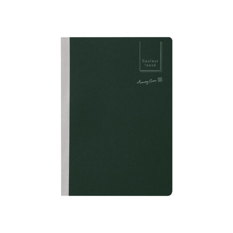 パイロット ノート クルールフォンセ B6 方眼ノートタイプ グリーン NFCFB6H70G【表紙】厚紙（緑）【本文】用紙（オリジナル濃緑紙）【サイズ】B6サイズ（182×128×4mm）【罫線】方眼ノート【枚数】60ページ【仕様】水平開き...